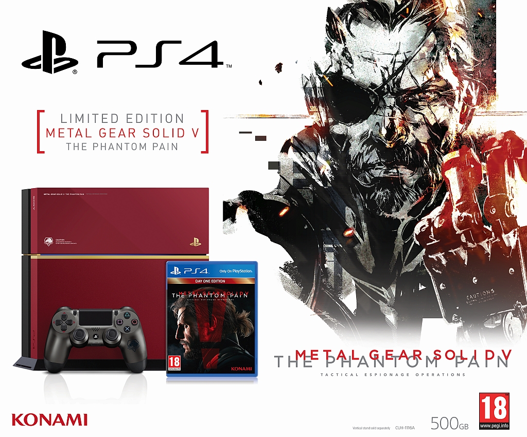 Anunciado bundle especial do PS4 inspirado em MGS V